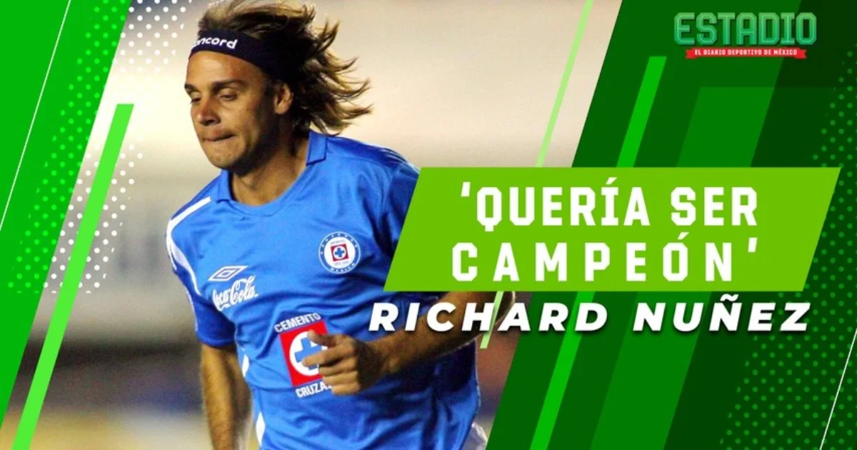 Richard Núñez: 'El Cruz Azul en el que jugué era mejor que el de Anselmi'