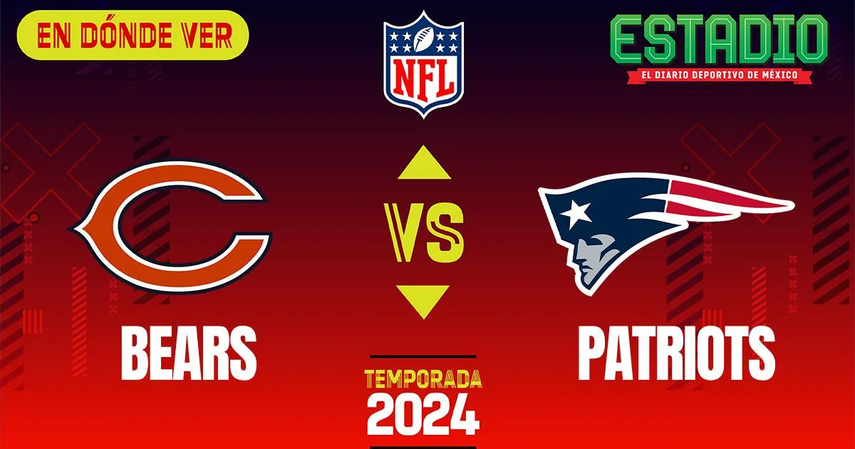 Bears vs Patriots l ¿Cómo y dónde mirar el partido de la Semana 10 en ...