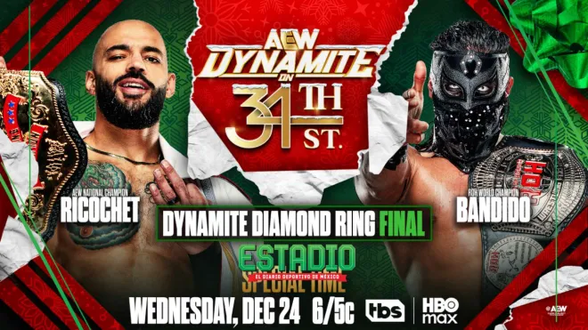 Bandido buscará el Campeonato AEW tras ganar el Dynamite Diamond Ring