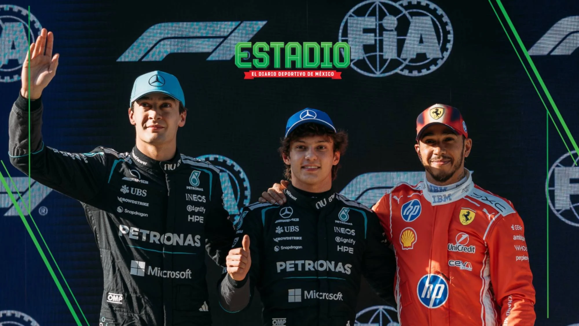 Hamilton volvió a subirse a un podio tras 15 meses de ausencia
