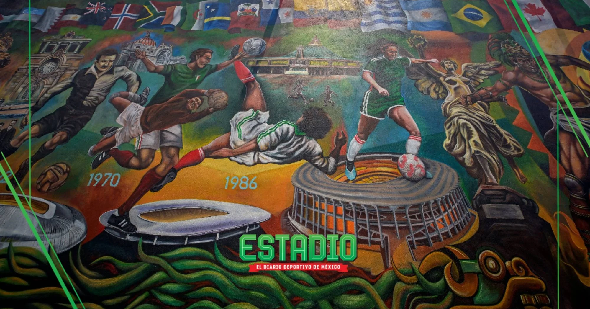 Mundial 2026: Mural en CDMX rompe récord Guinness