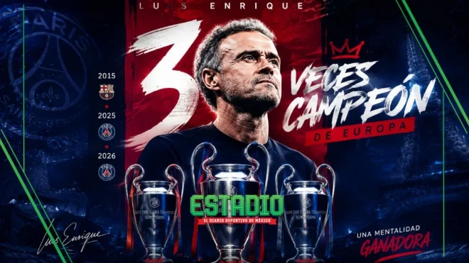 Luis Enrique reconoce al Arsenal tras el bicampeonato del PSG en la ...